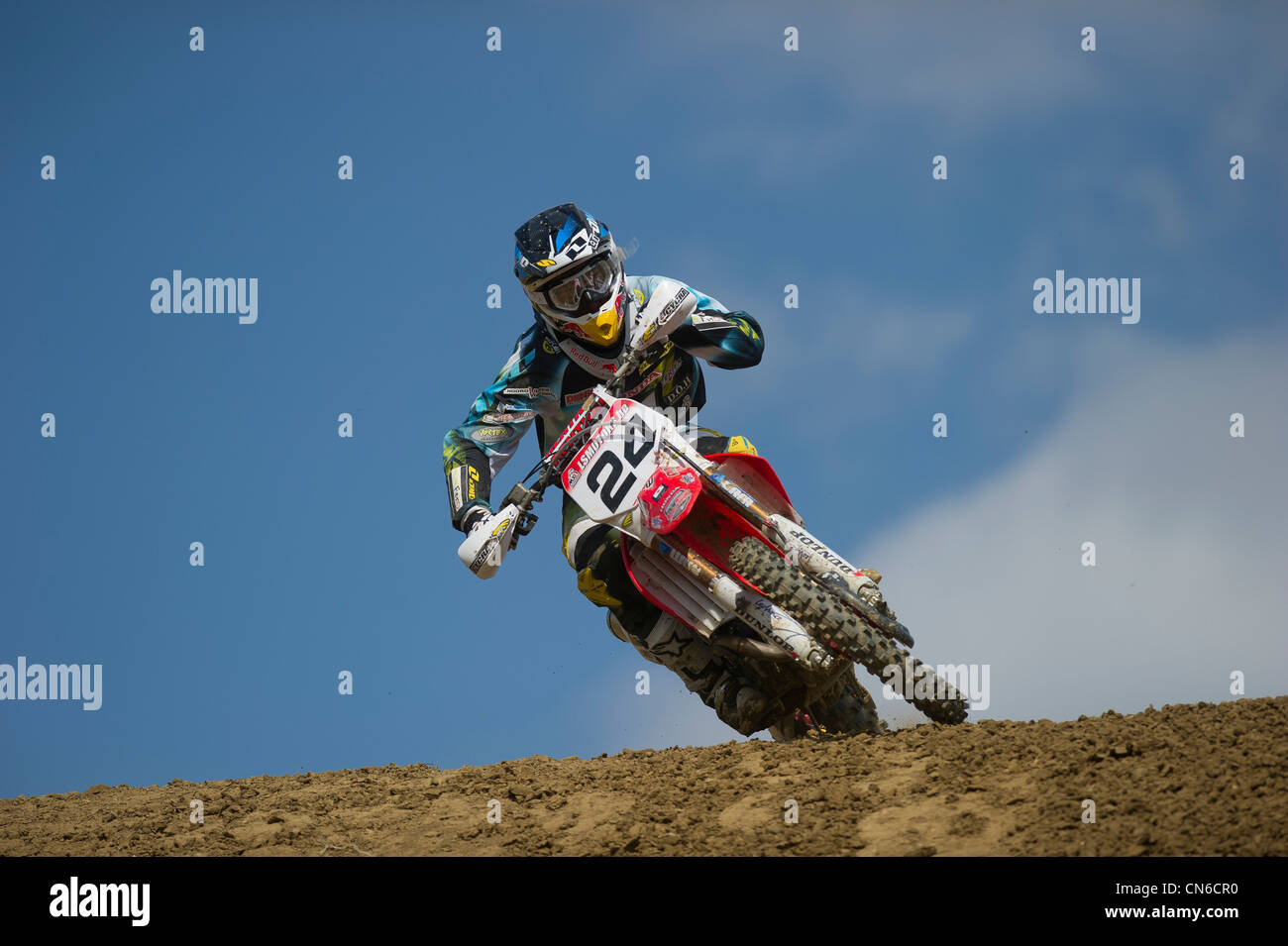 Honda motocross racer Shaun Simpson crests Bulgarian world championship ...