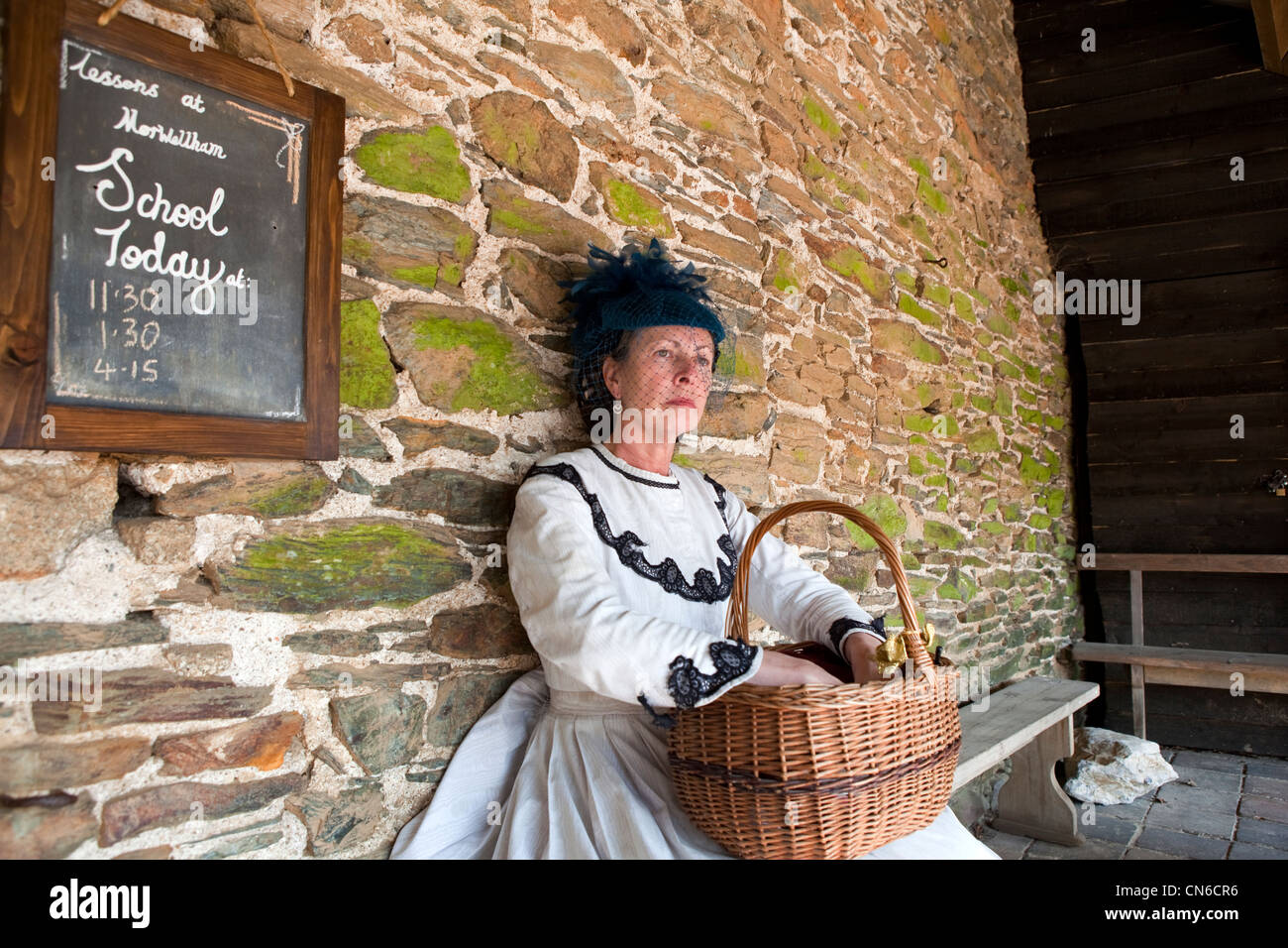 Morwellham Quay in Devon England Stock Photo - Alamy