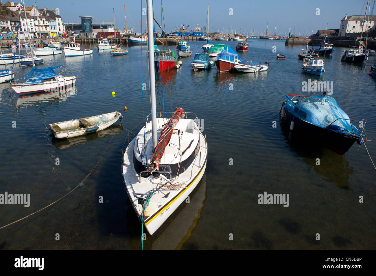 Brixham Harbour, Devon, UK Stock Photo - Alamy
