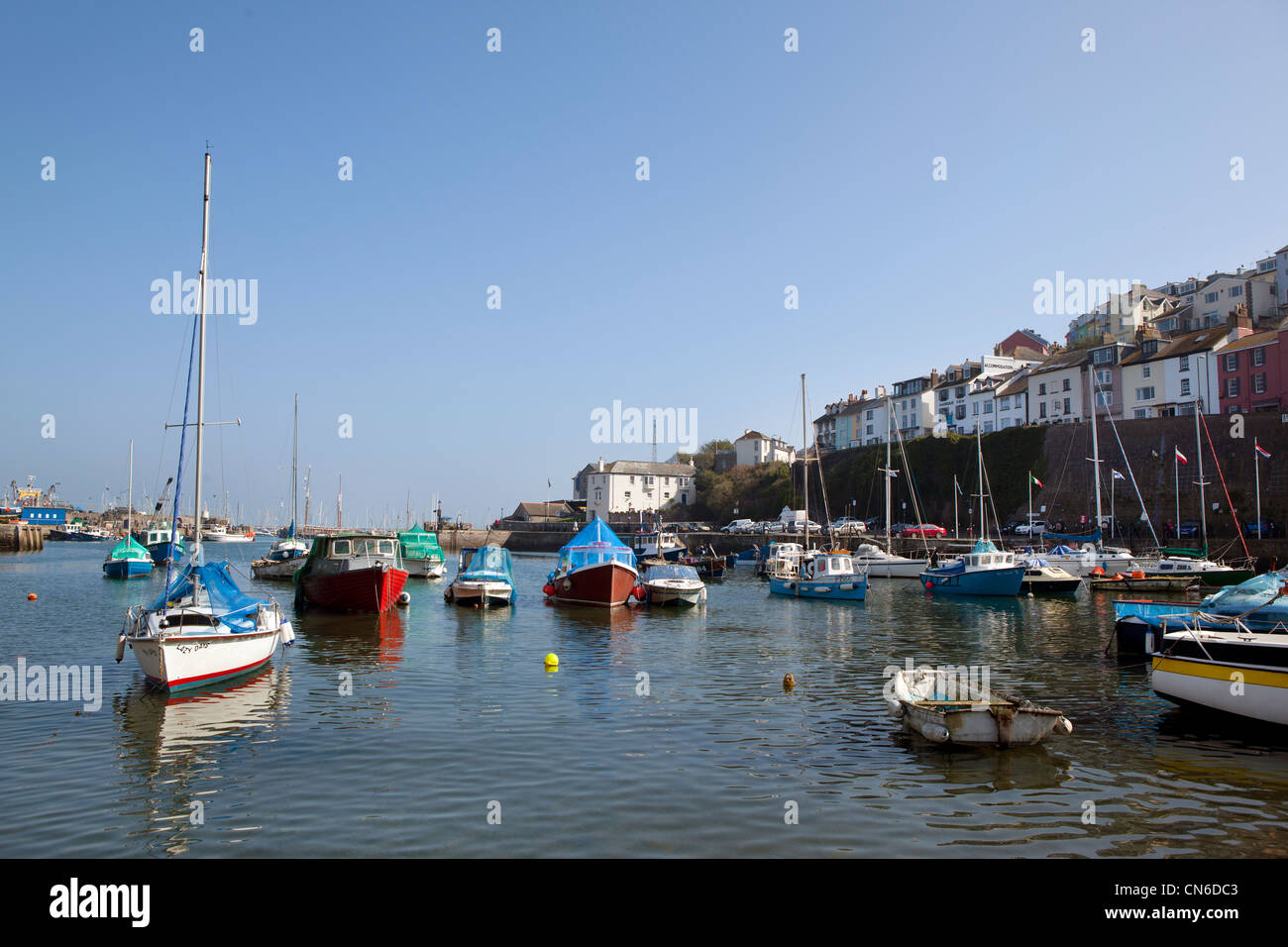 Brixham Harbour, Devon, UK Stock Photo - Alamy
