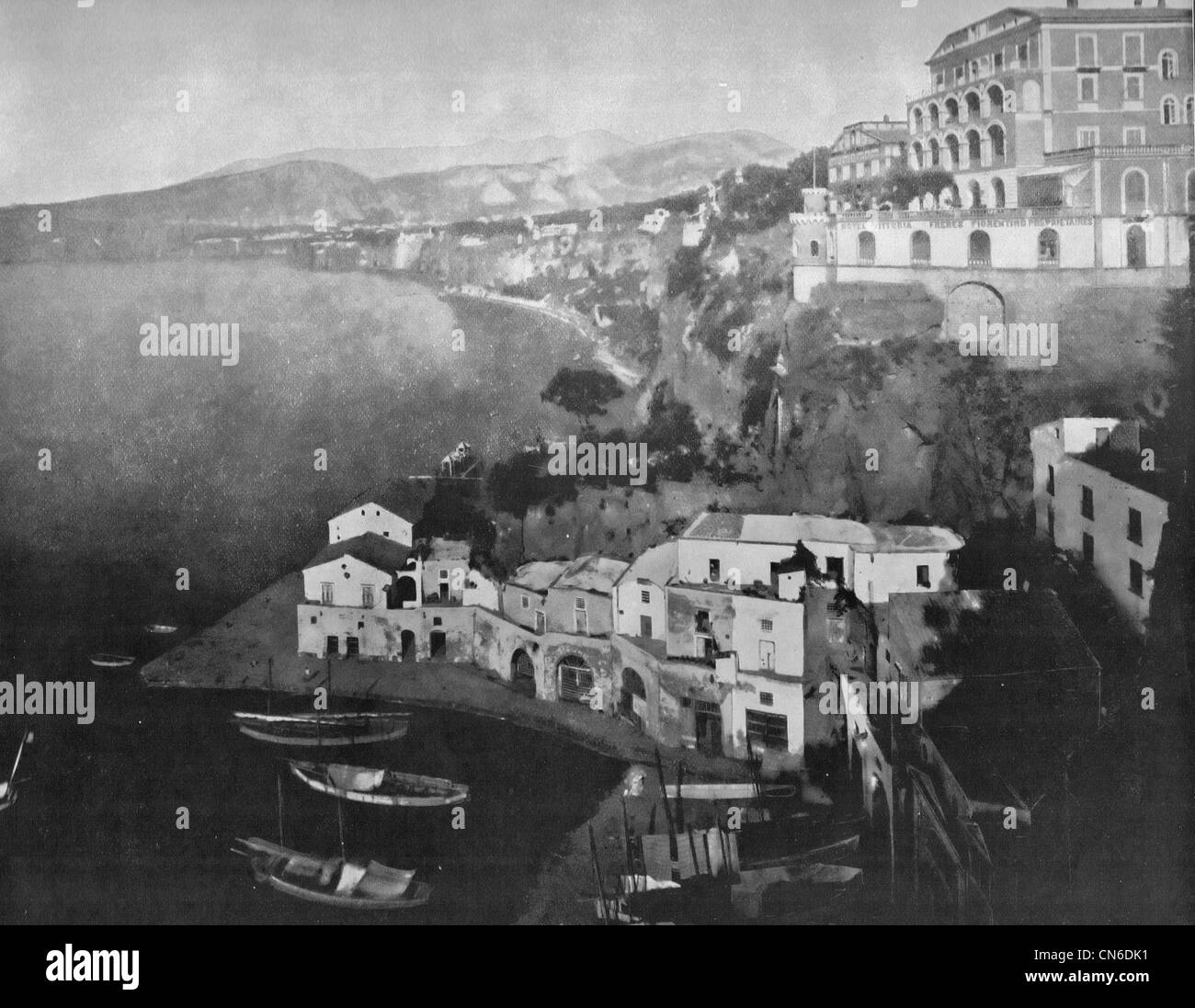 Sorrento, Italy, circa 1890 Stock Photo - Alamy