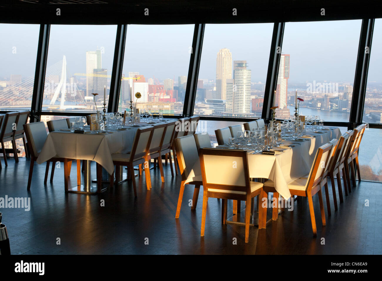 Rotterdam skyline view from euromast hi-res stock photography and ...