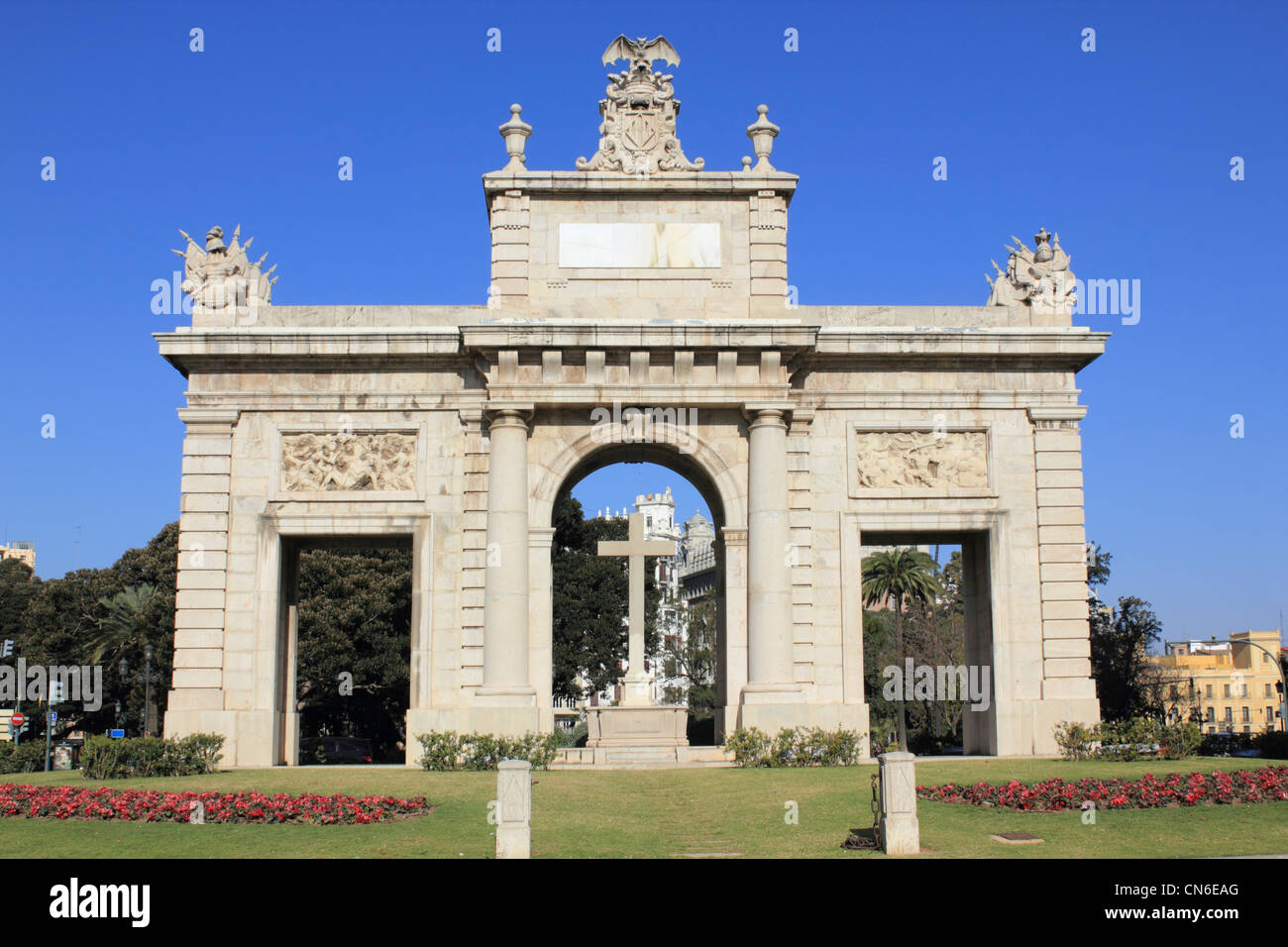 Valencia arch hi-res stock photography and images - Alamy