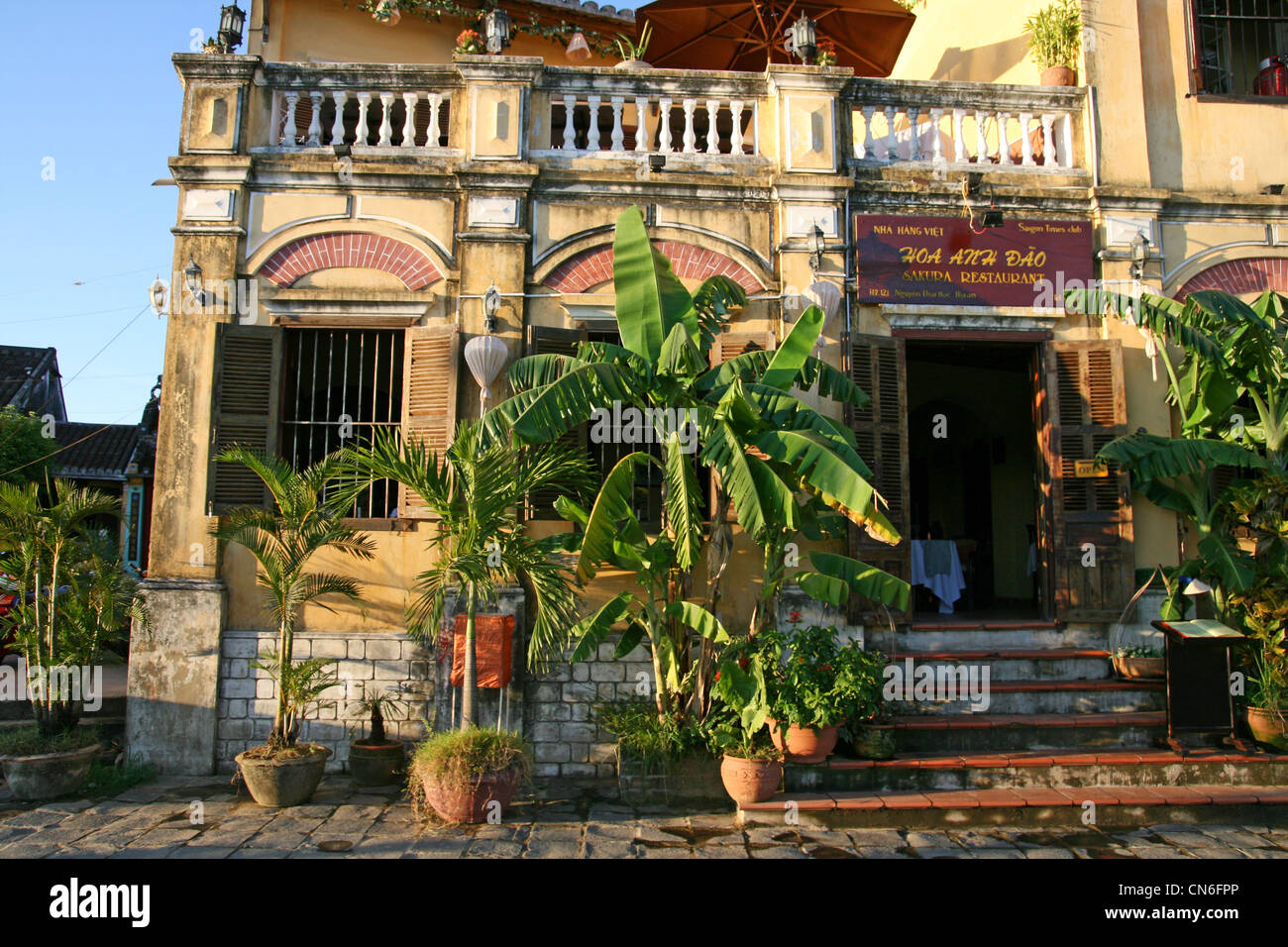 Classic building in Hoi An, Vietnam Stock Photo - Alamy