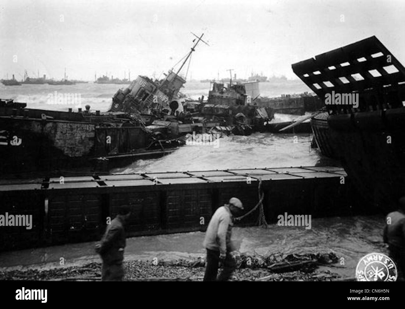 Normandy World War Two 6th june 1944 Stock Photo - Alamy