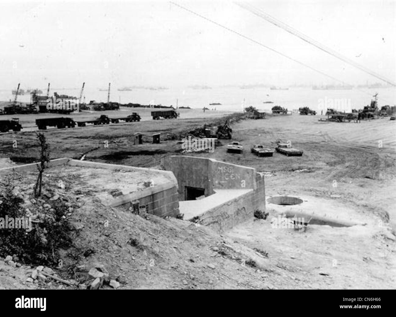 Normandy World War Two 6th june 1944 Stock Photo - Alamy