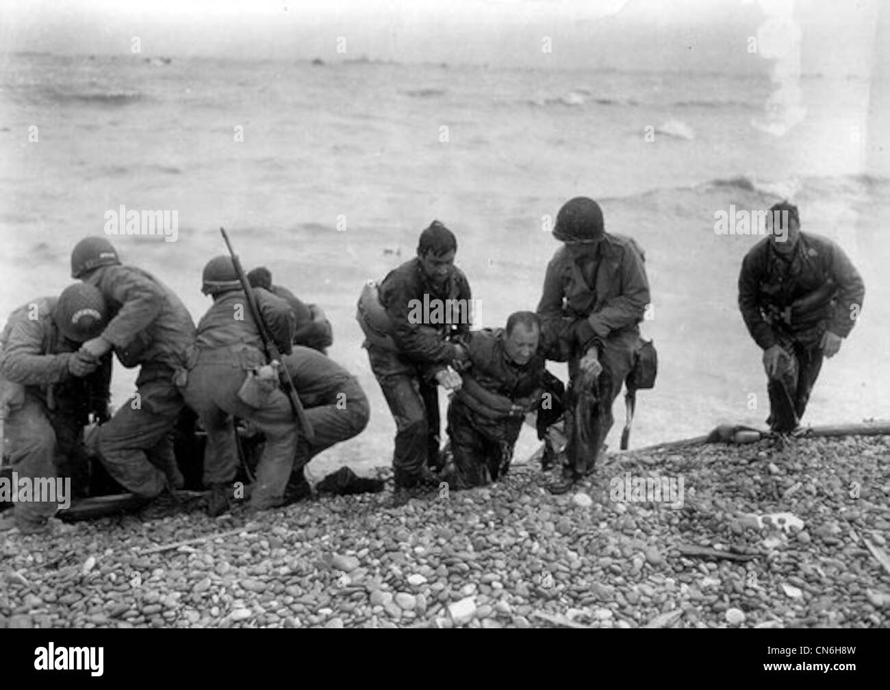 Juno beach 1944 d day Black and White Stock Photos & Images - Alamy