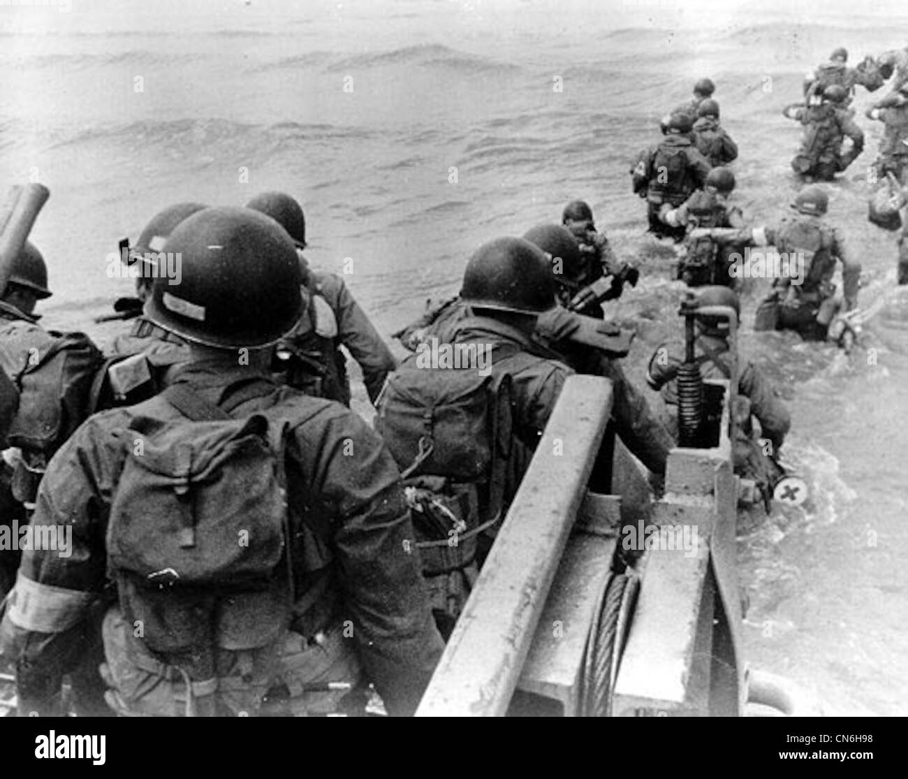 Normandy 1944 Black and White Stock Photos & Images - Alamy
