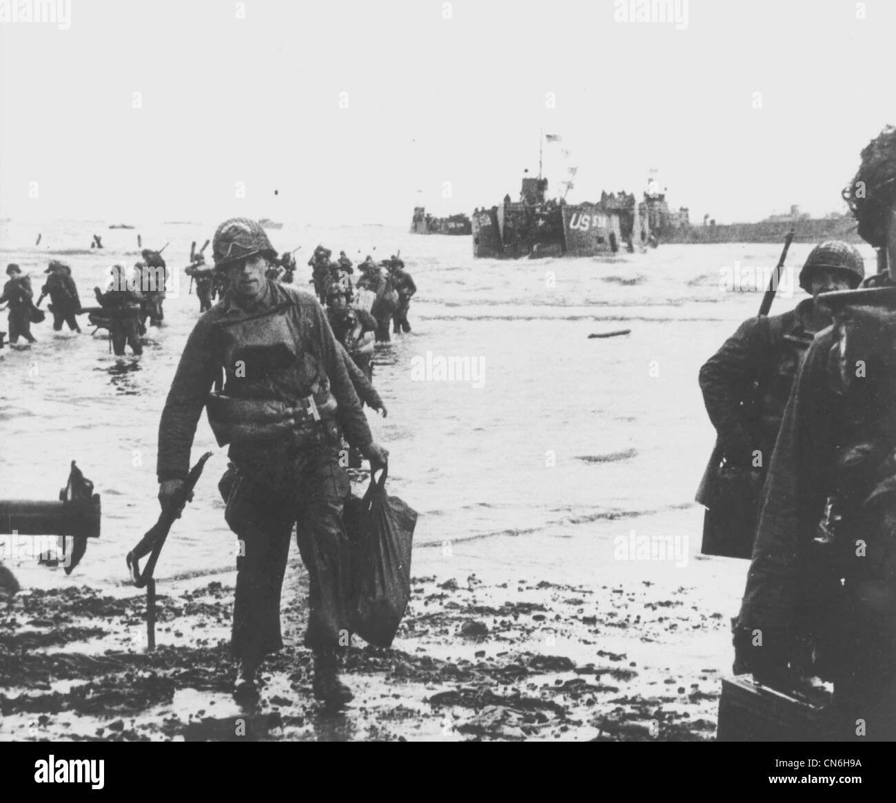Normandy World War Two 6th june 1944 Stock Photo - Alamy