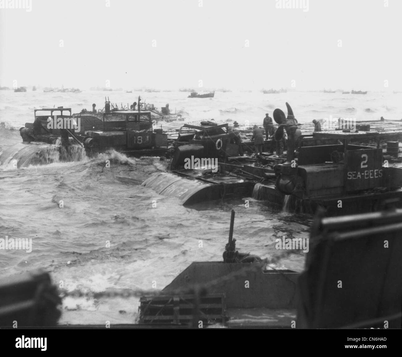 Normandy World War Two 6th june 1944 Stock Photo - Alamy