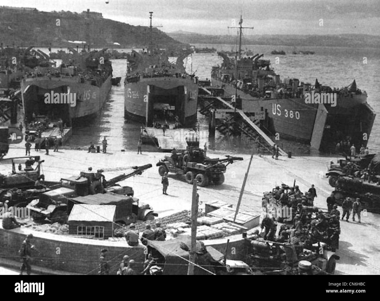 Normandy World War Two 6th june 1944 Stock Photo - Alamy