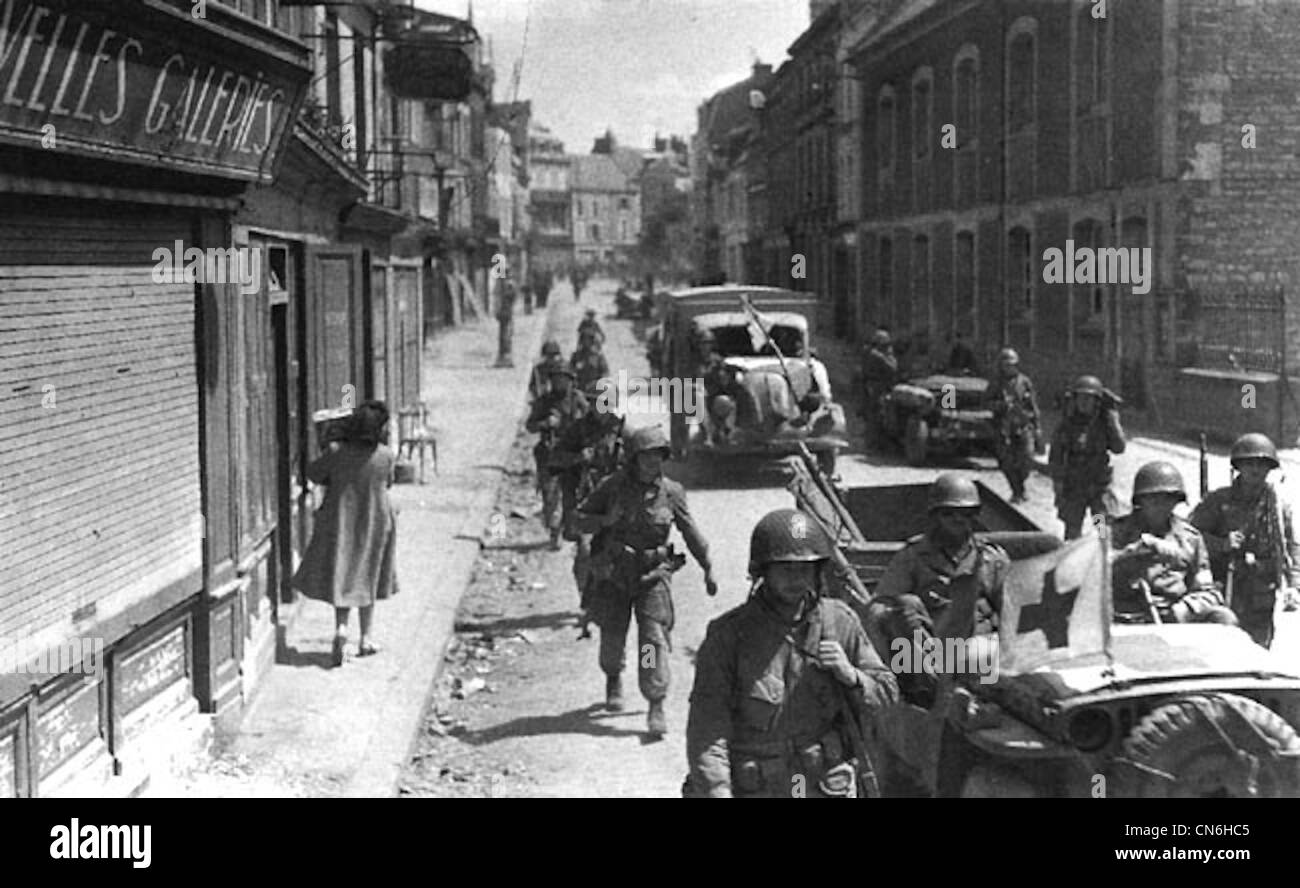 Normandy World War Two 6th june 1944 Stock Photo - Alamy
