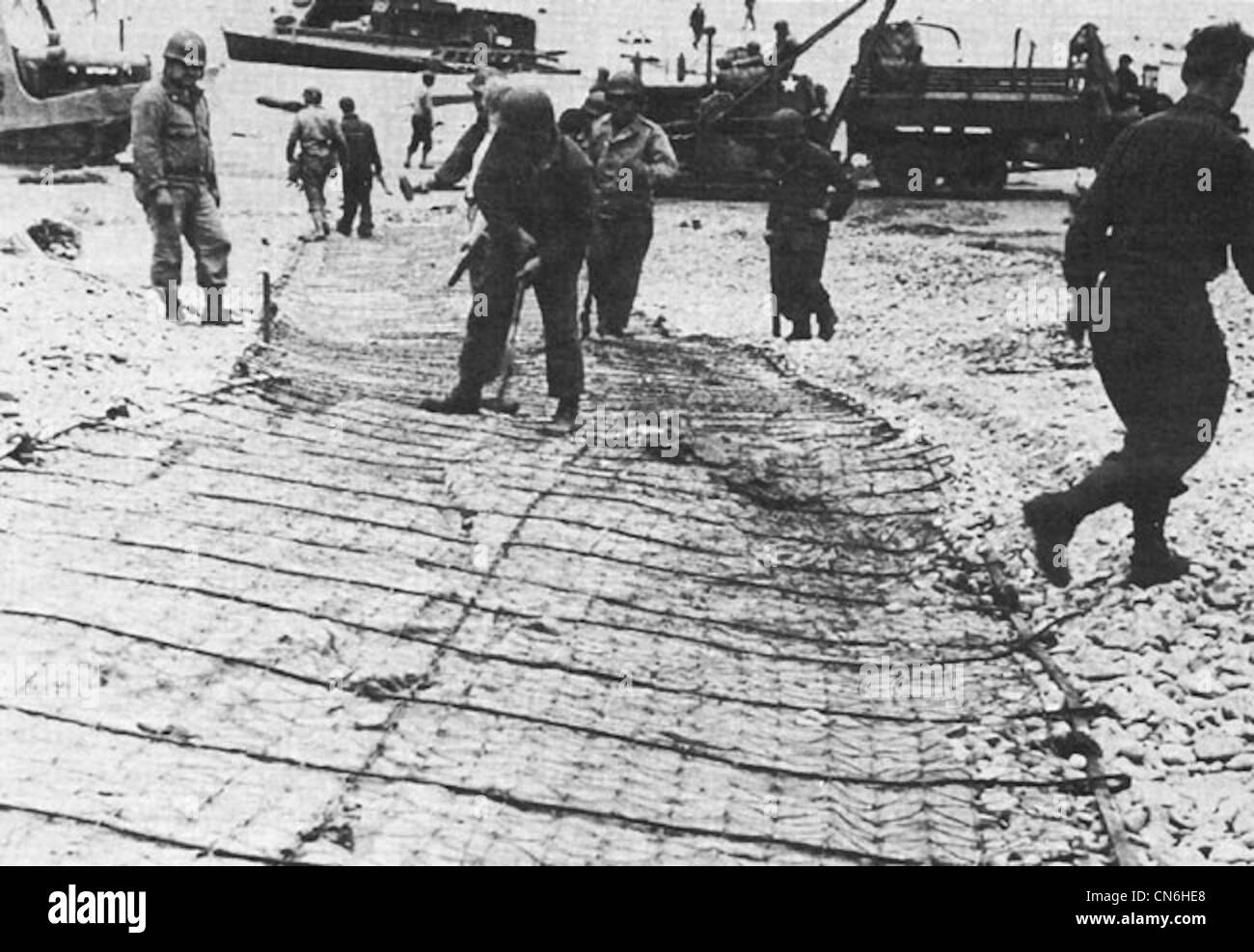 Utah Beach 1944 Black and White Stock Photos & Images - Alamy