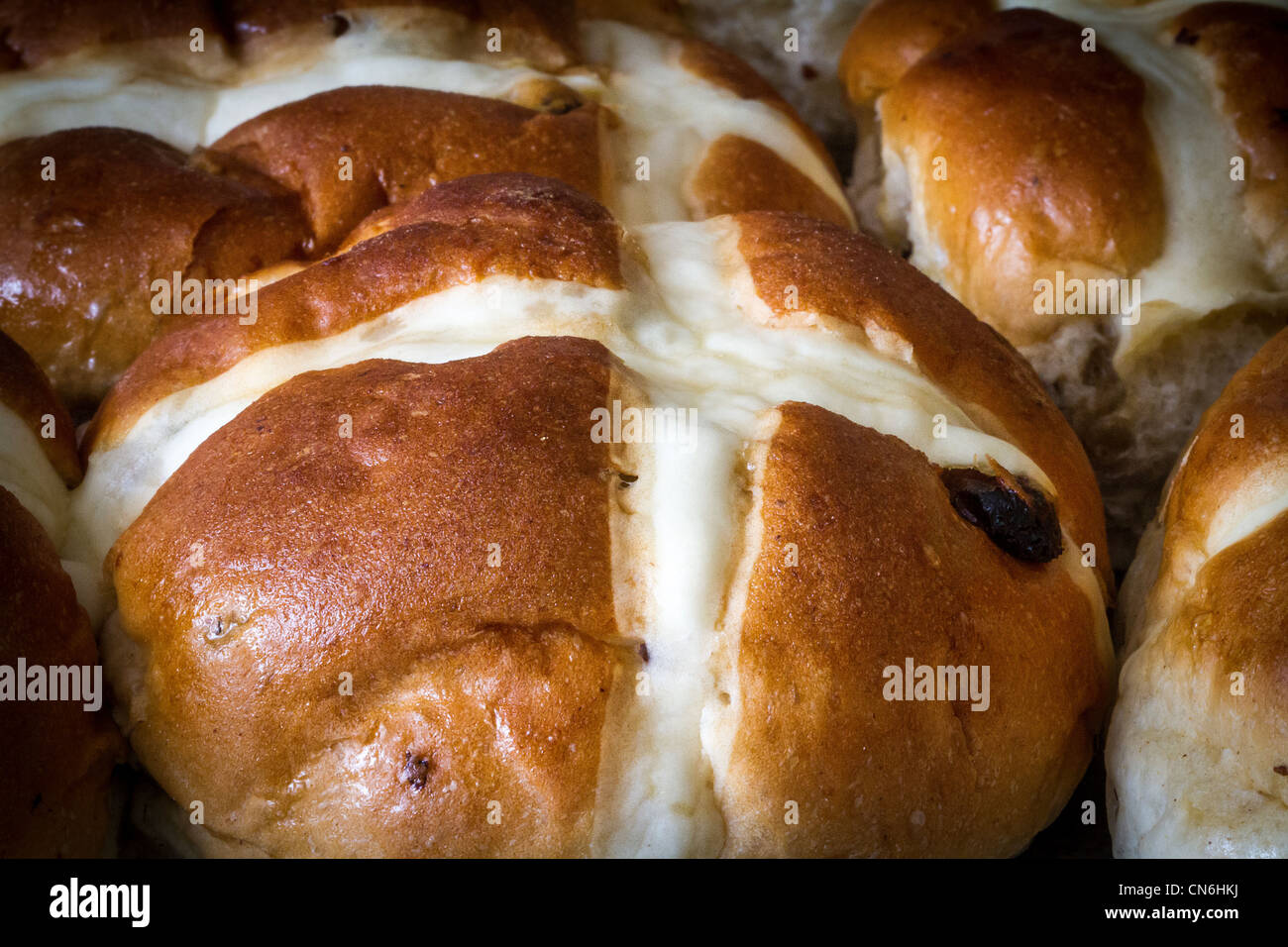 Hot cross buns on Good Friday Stock Photo - Alamy