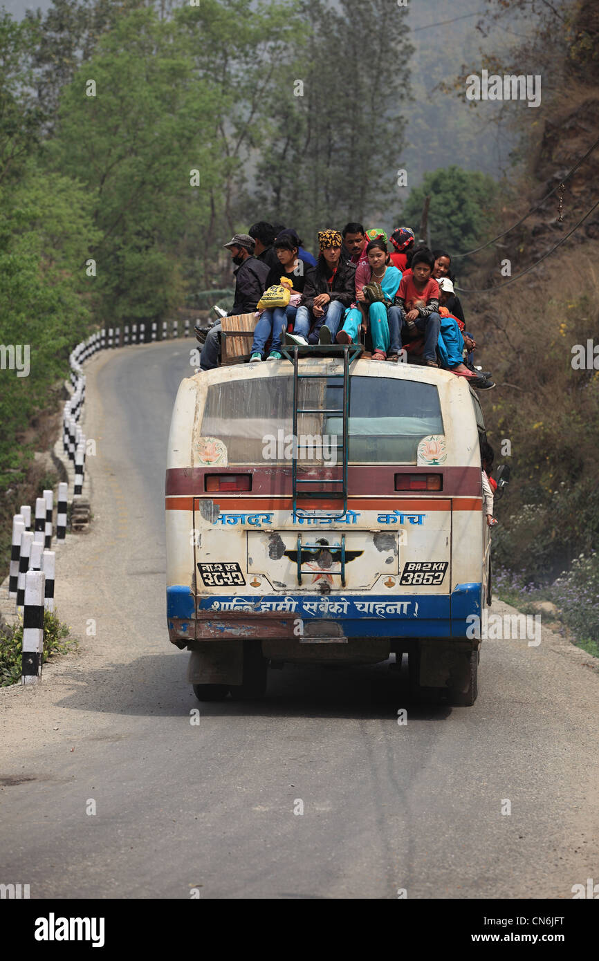 Nepali bus hi-res stock photography and images - Alamy