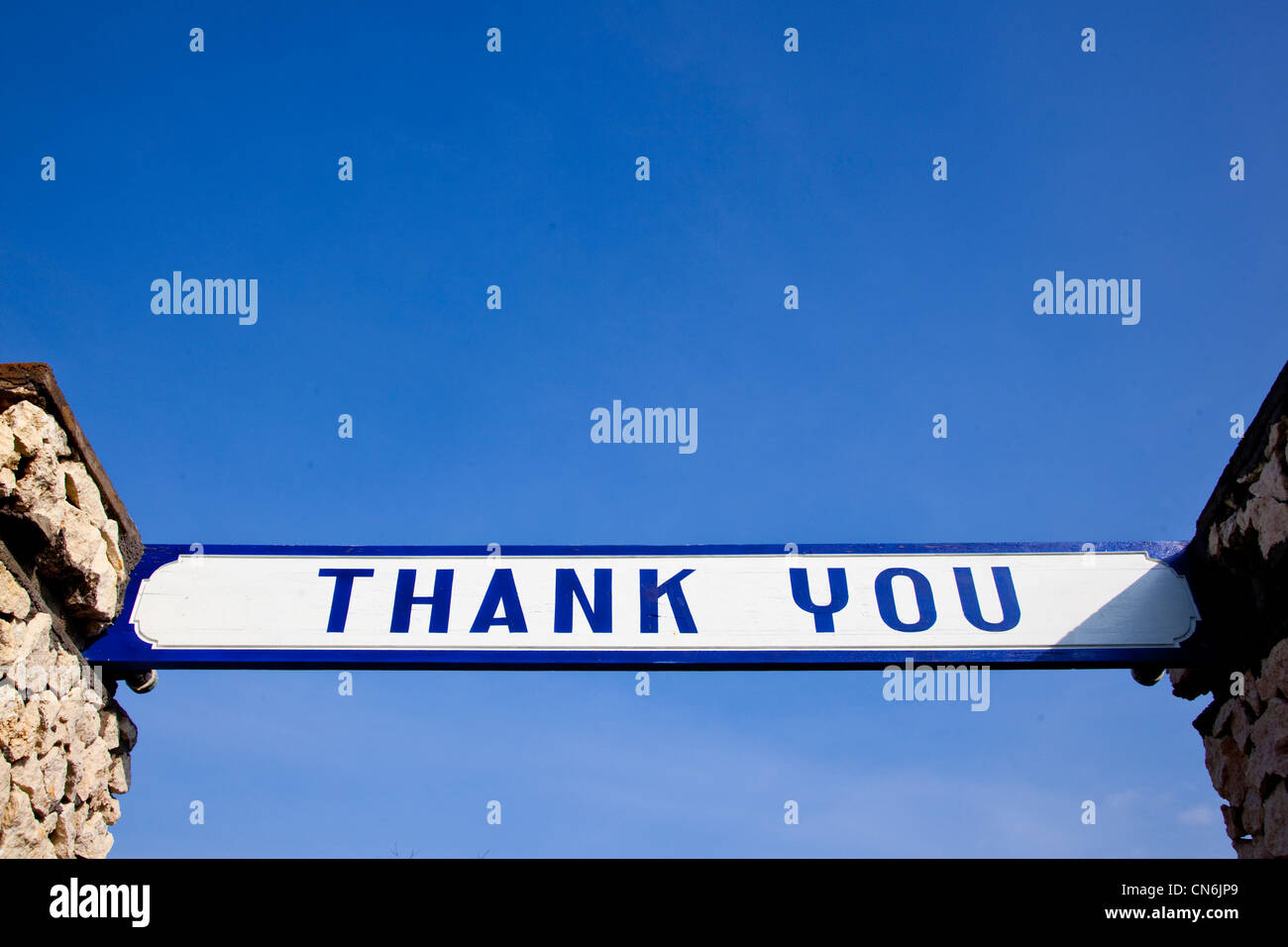 Thank Sign Stock Photos & Thank Sign Stock Images - Alamy