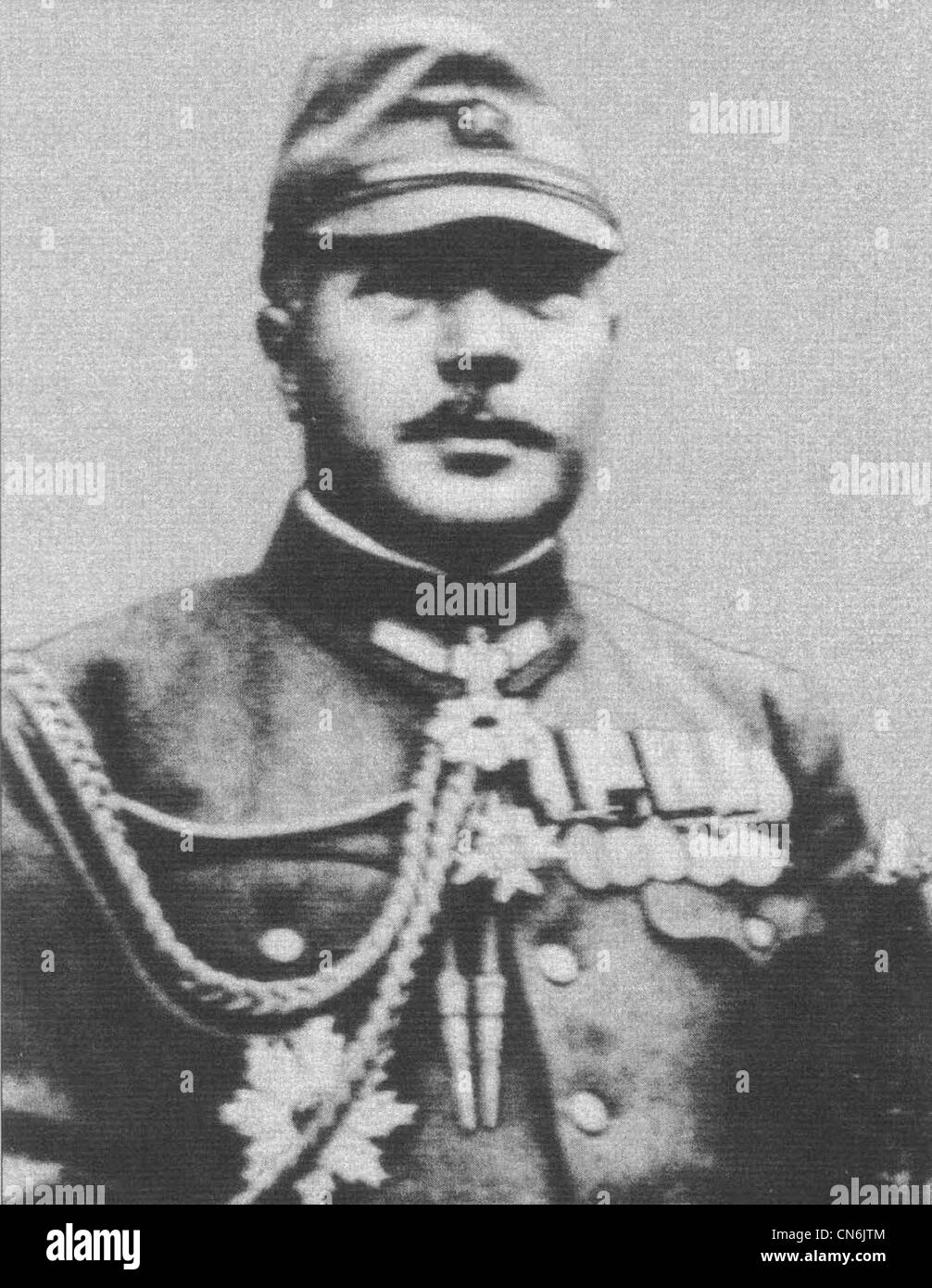 Commander of japanese on new georgia in july august Black and White ...