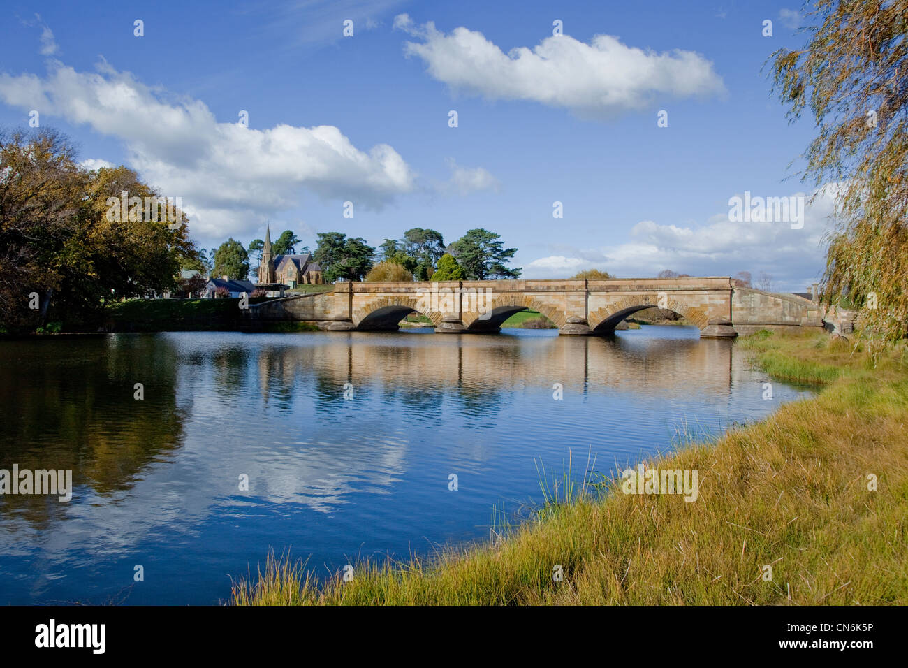 Township of Ross. Tasmania. Australia Stock Photo - Alamy