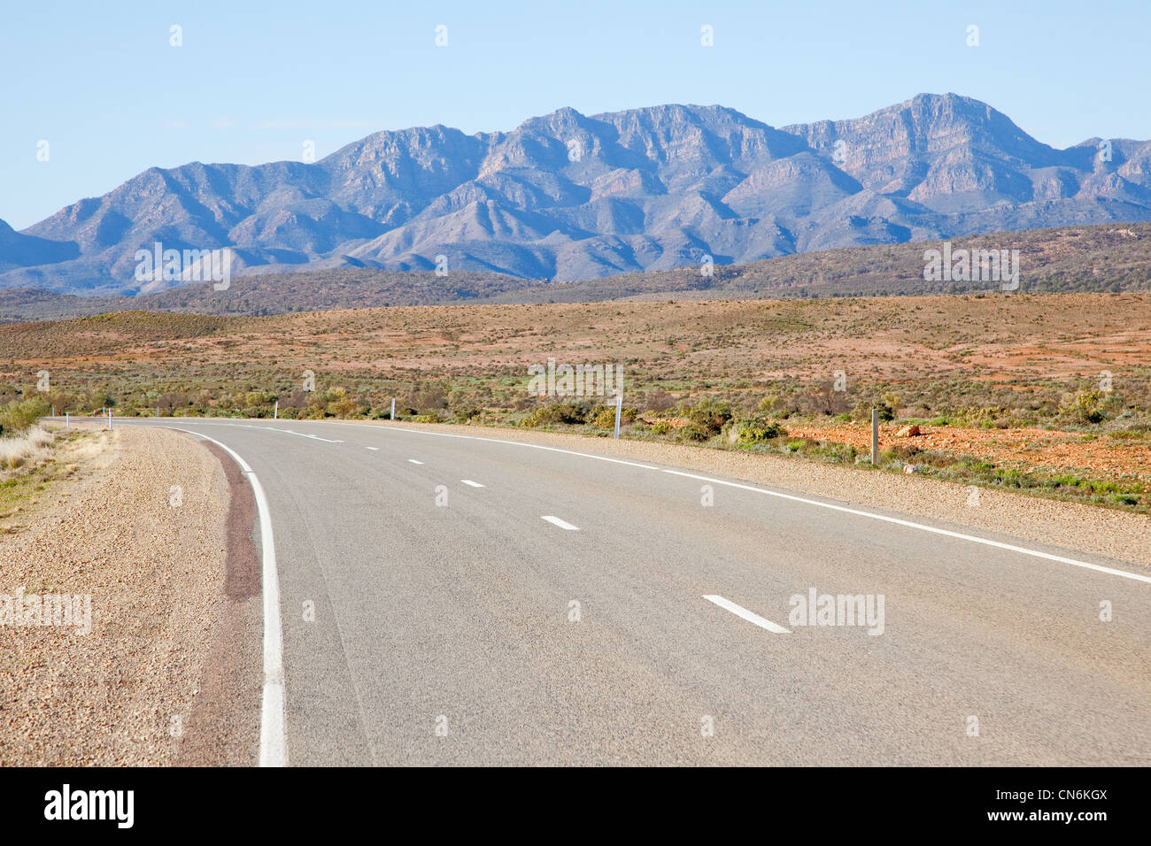 Highway Flinders Ranges South Australia Stock Photo - Alamy