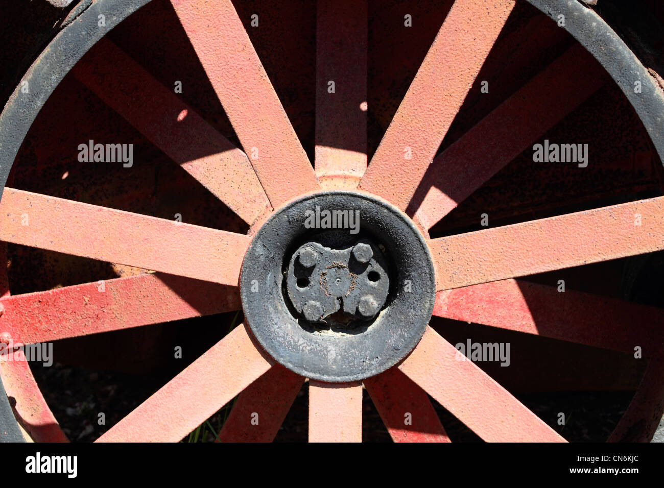 Old tractor wheels hi-res stock photography and images - Alamy