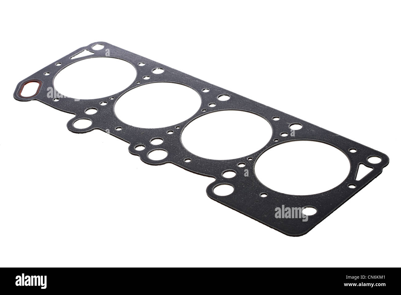 Cylinder head gasket isolated on white background Stock Photo - Alamy