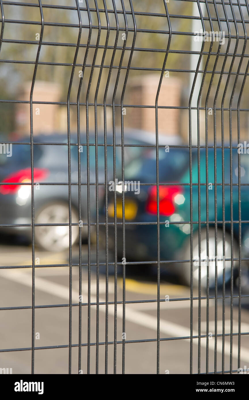 Car park security hi-res stock photography and images - Alamy