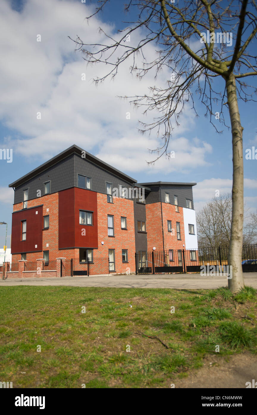 New build social housing Stock Photo - Alamy