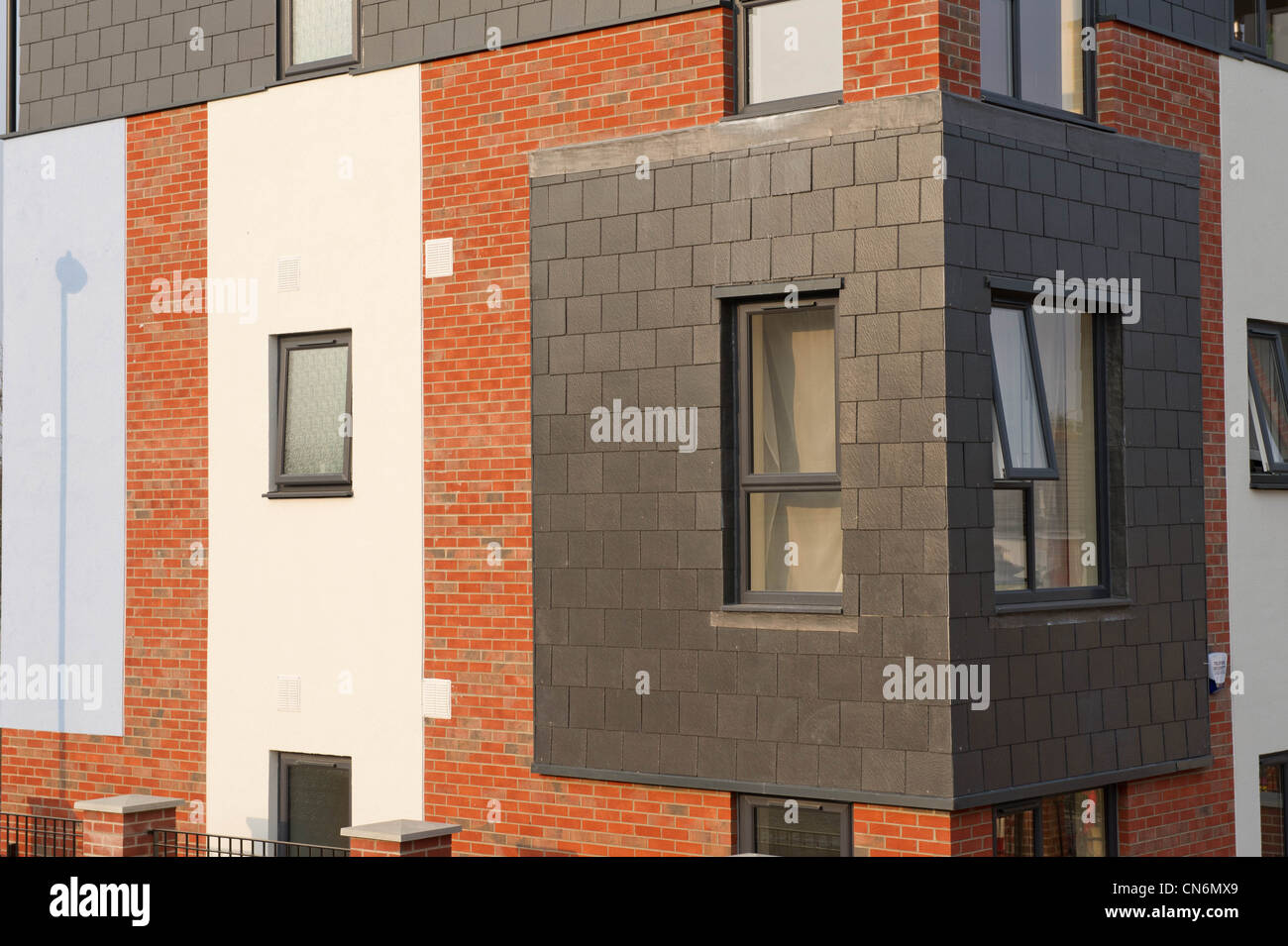 New build social housing Stock Photo - Alamy