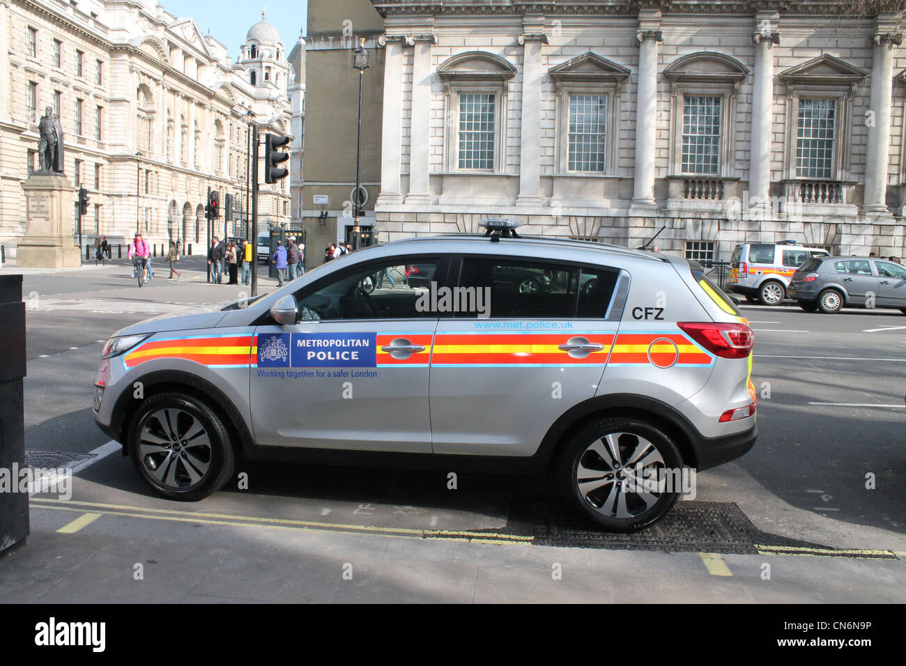 Metropolitan Police Car London Stock Photo: 47476962 - Alamy