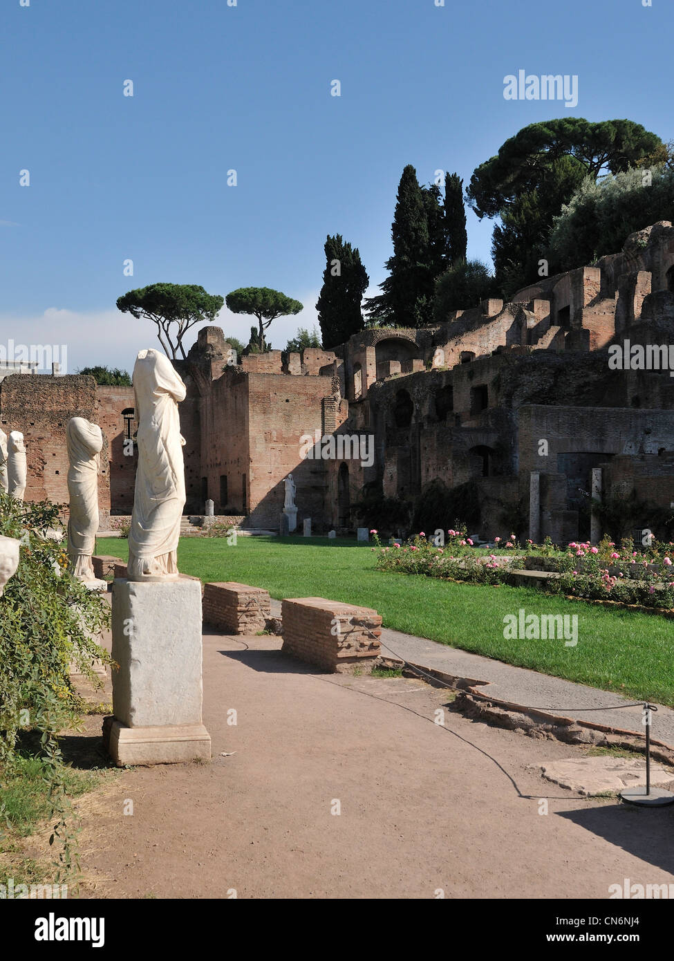 The Garden (Atrium Vestae) of the House of the Vestal Virgins, Roman ...