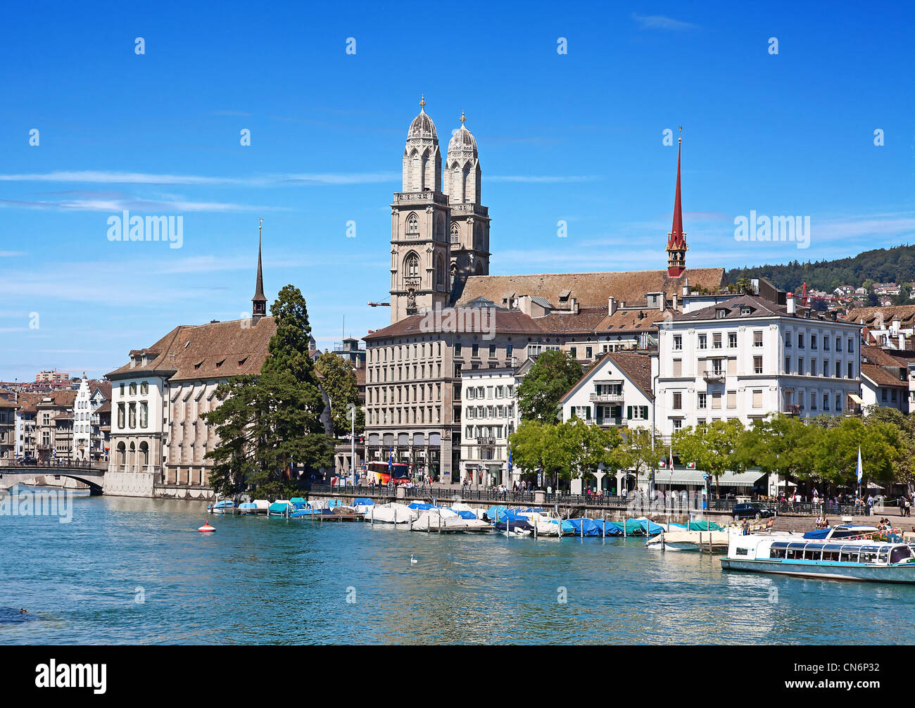 Zurich business centre hi-res stock photography and images - Alamy