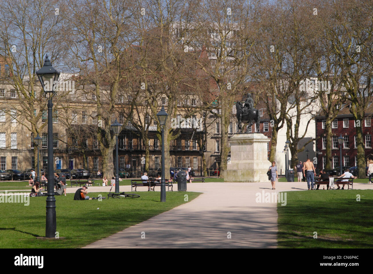 Queen square gardens bristol hi-res stock photography and images - Alamy