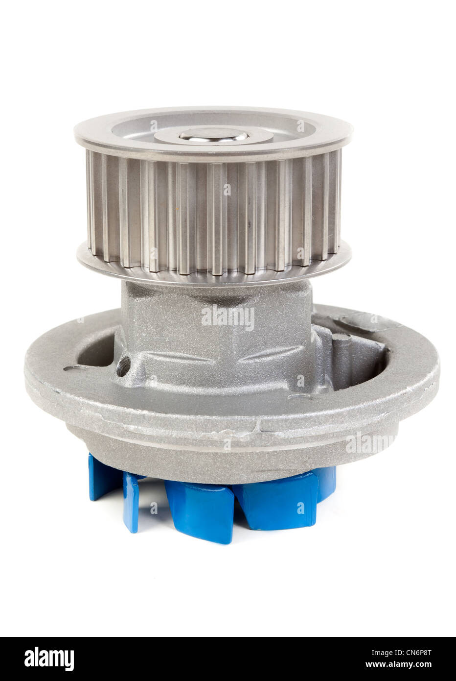 Water pump motor. Isolated on white background Stock Photo - Alamy