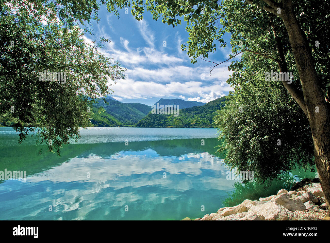 Abruzzo scanno lake hi-res stock photography and images - Alamy
