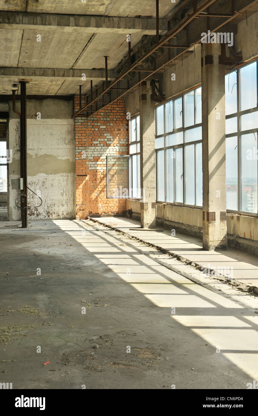 abandoned building interior Stock Photo - Alamy