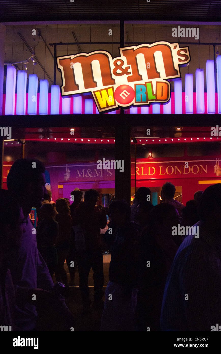 m&m's World, Leicester Square, London, UK Stock Photo - Alamy