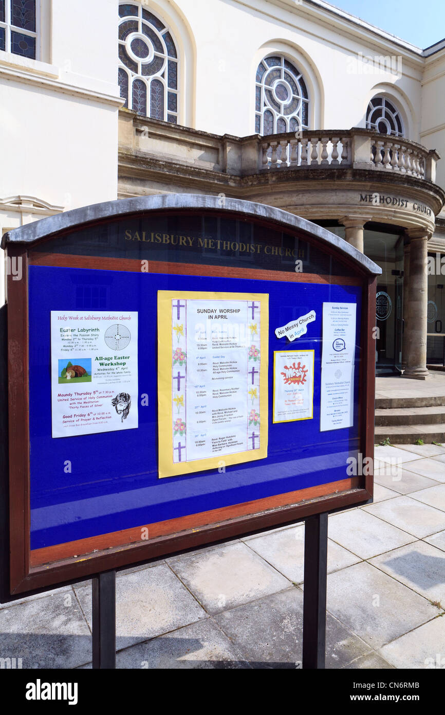 Church Notice Board High Resolution Stock Photography and Images - Alamy