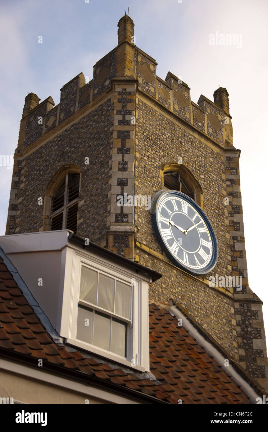 Church clock face hi-res stock photography and images - Alamy