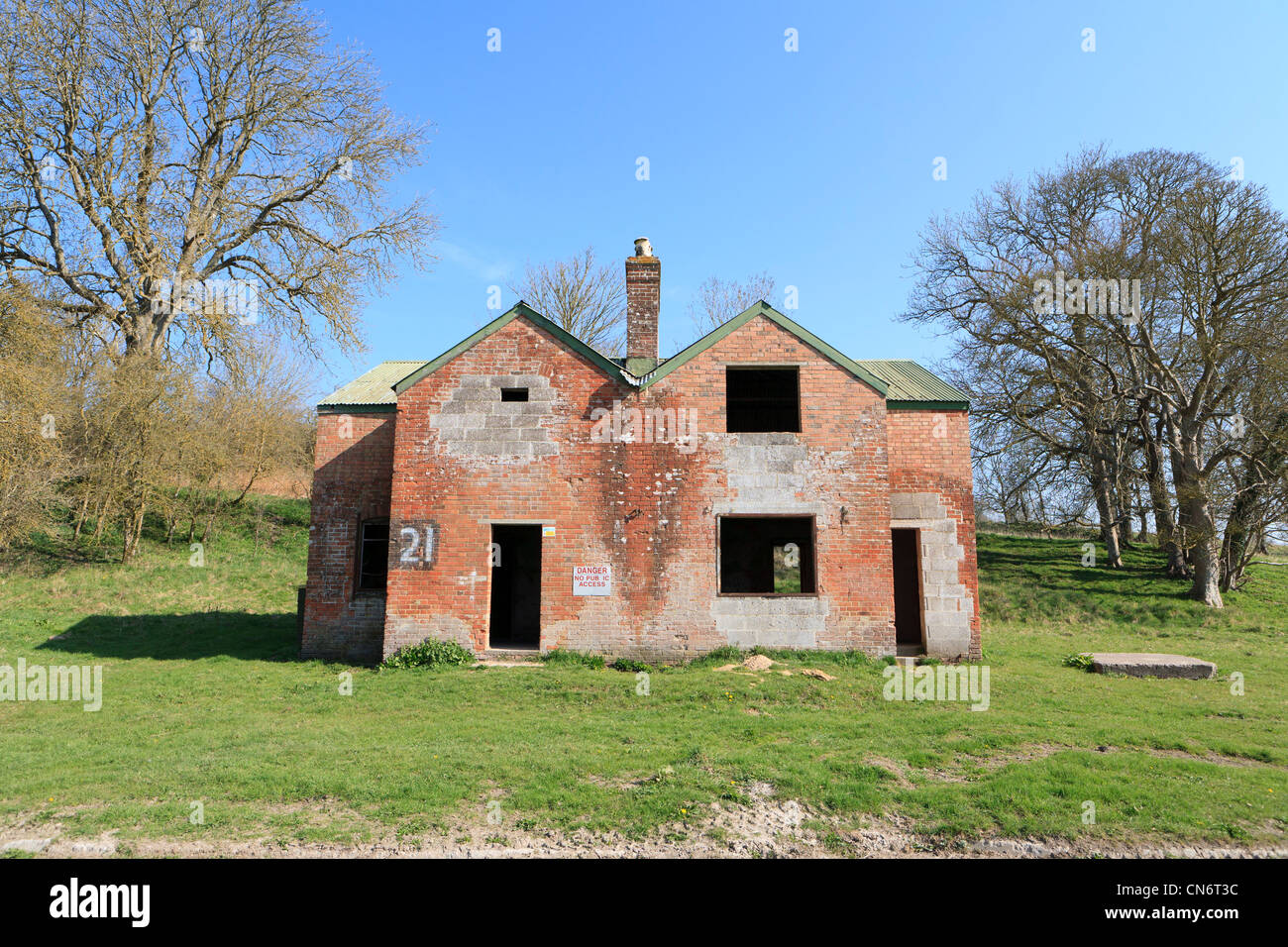 Imber village military training area hi-res stock photography and ...
