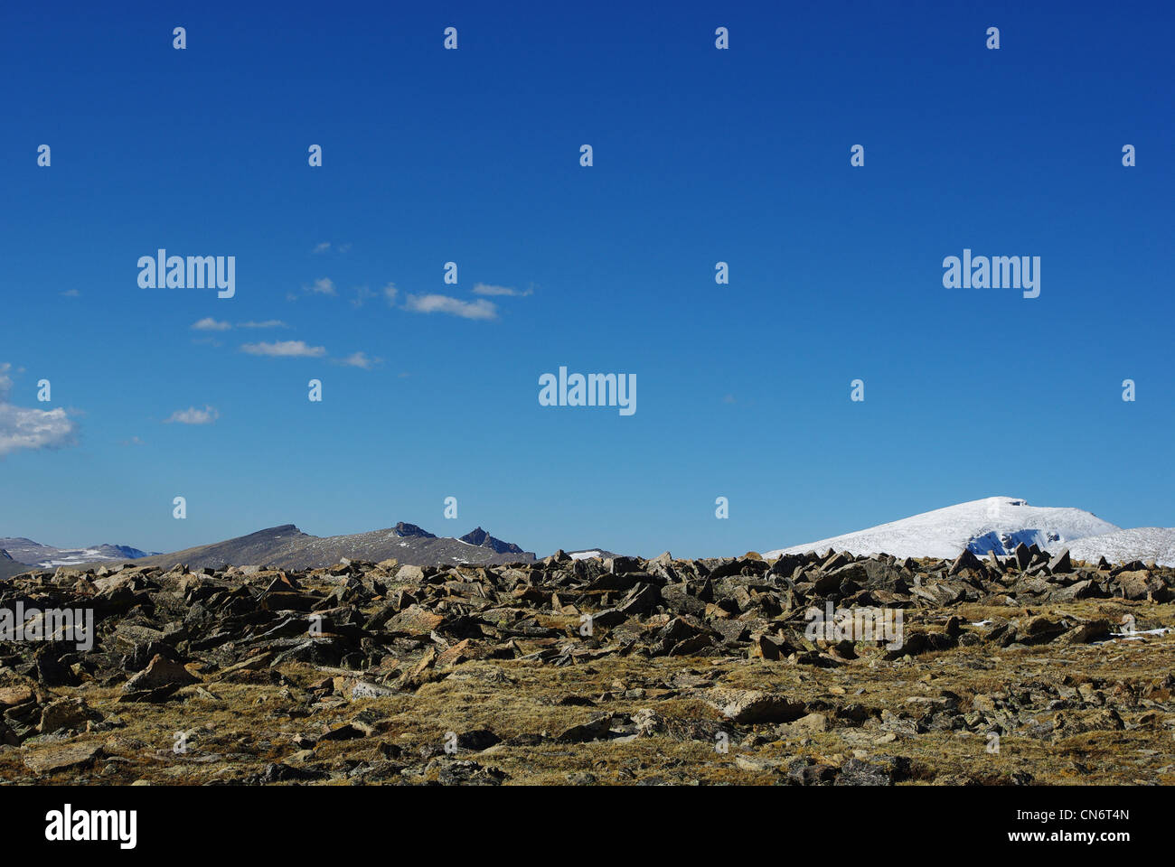 Barren high mountain landscape, Colorado Stock Photo - Alamy