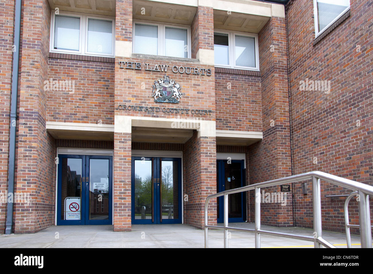Crown and County Courts The law Courts Norwich Stock Photo - Alamy
