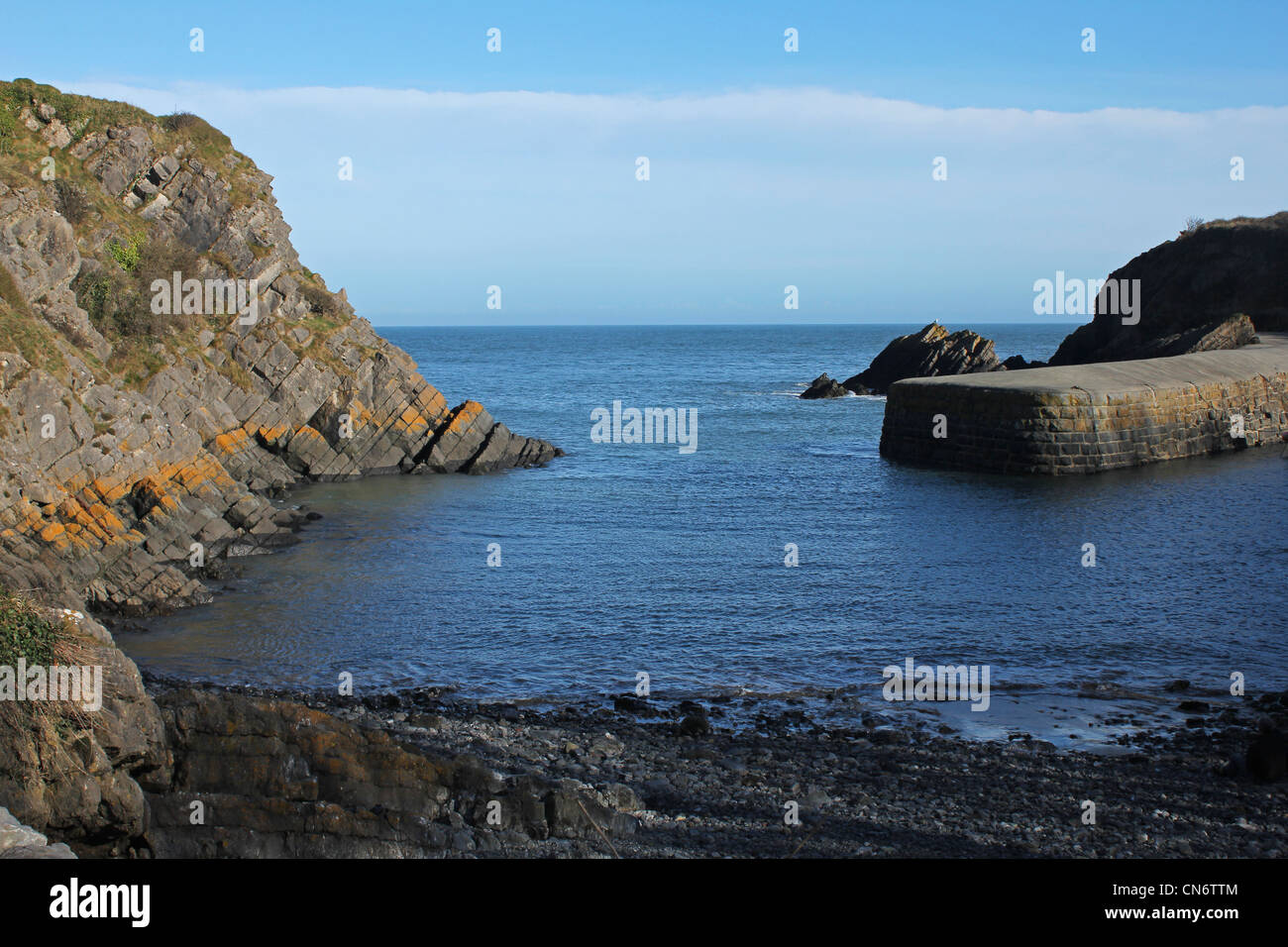 Stackpole Quay, Pembrokeshire Stock Photo - Alamy