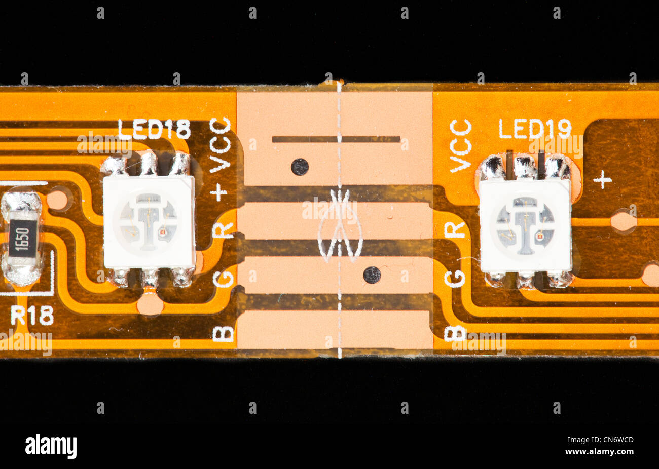 Cuttable LED Strip Light Stock Photo - Alamy
