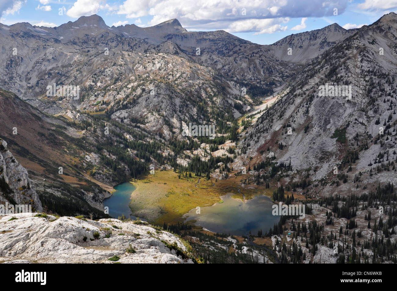 Frazier Lake in Oregon's Wallowa Mountains Stock Photo - Alamy