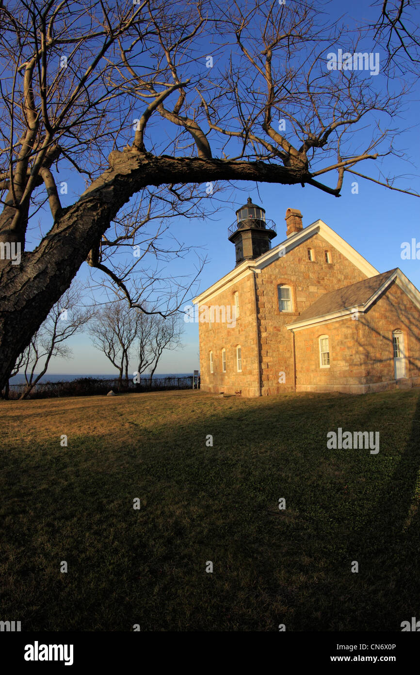 Old Field Lighthouse Long Island NY Stock Photo - Alamy
