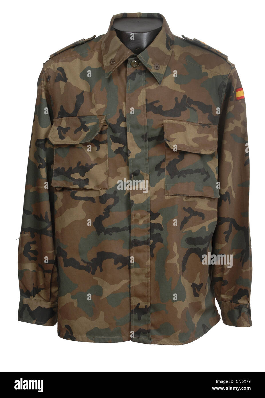 Army fatigue pattern Cut Out Stock Images & Pictures - Alamy