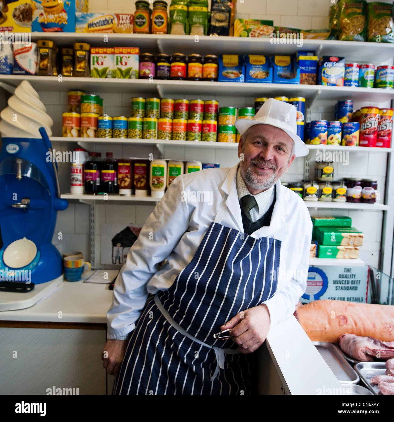 Independent butcher hi-res stock photography and images - Alamy