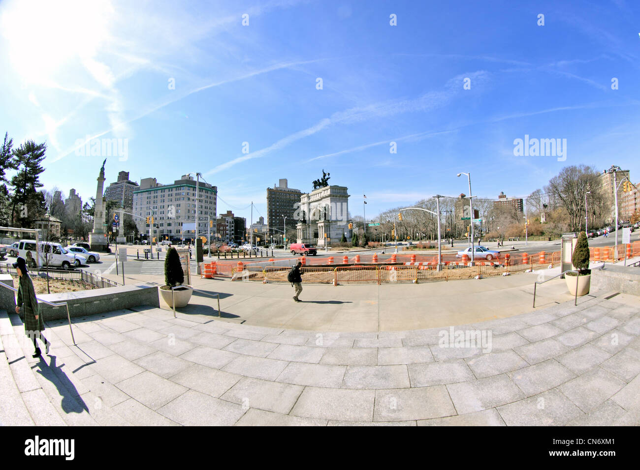 Plaza steps hi-res stock photography and images - Alamy