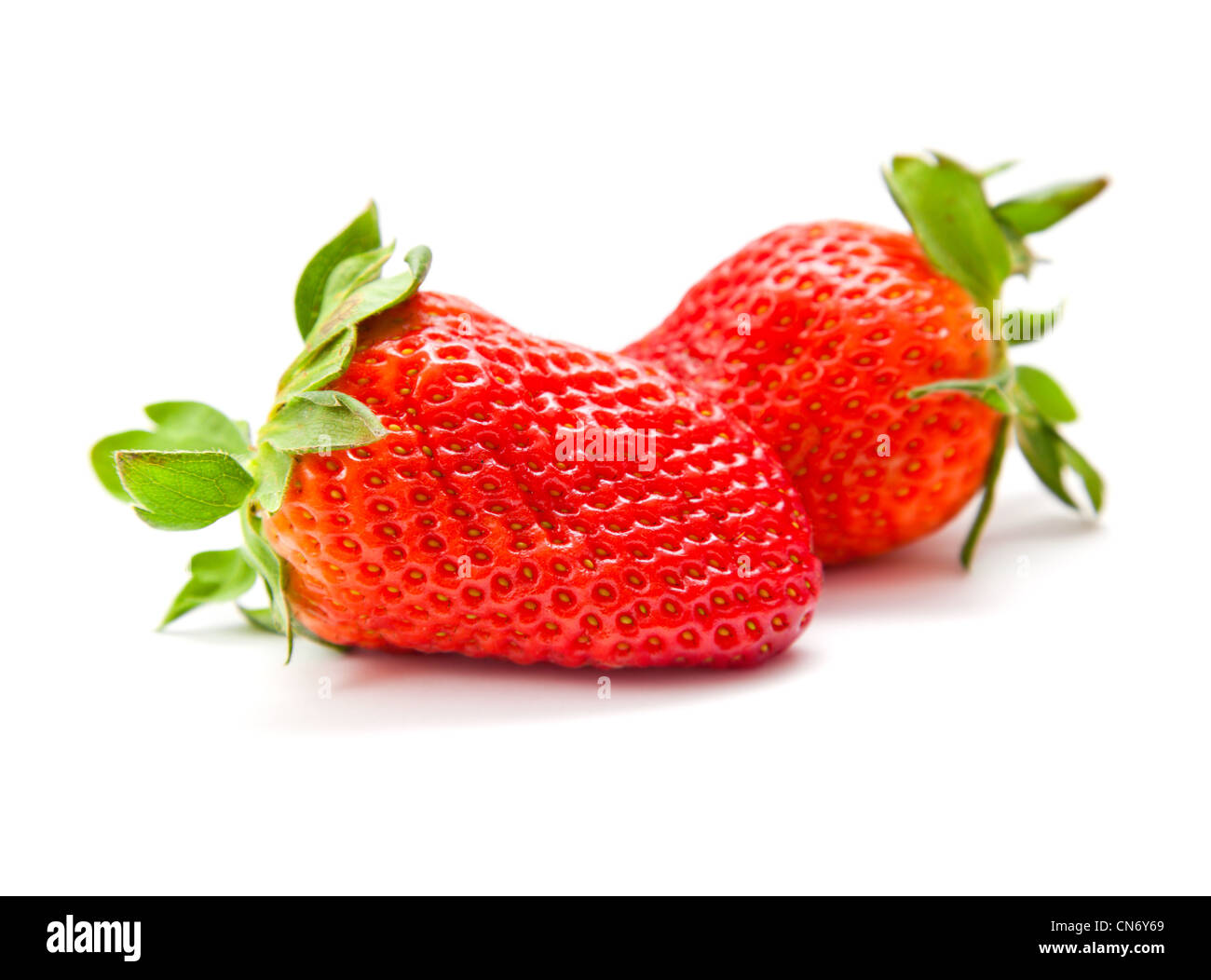 strawberry isolated on white Stock Photo - Alamy