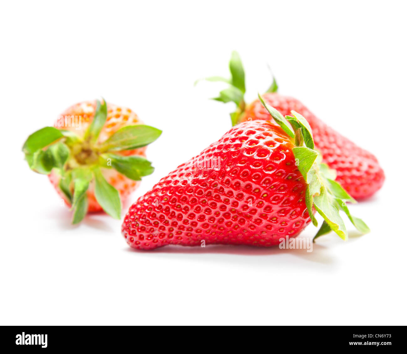 strawberry isolated on white Stock Photo - Alamy
